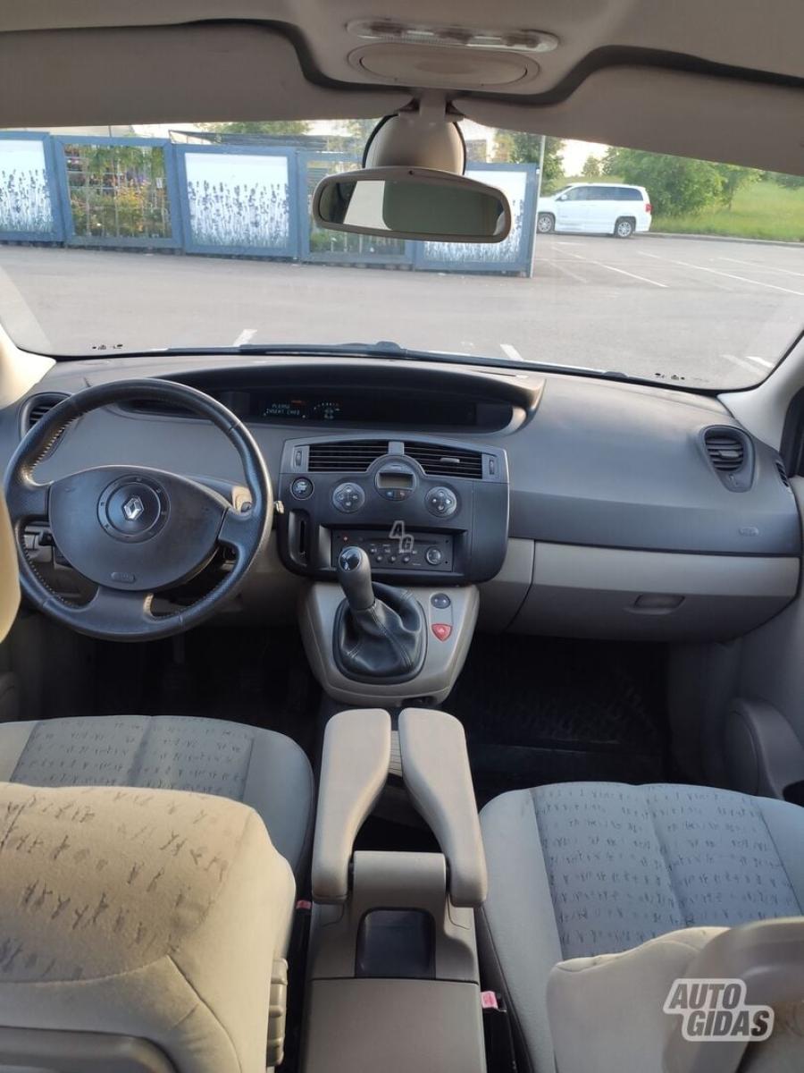 Renault Scenic 2004 in Siauliai, with an engine capacity of 1.50 L and mileage of 248 thousand km for 940 €, photo 12 on AUTOMOTO.COM.LV