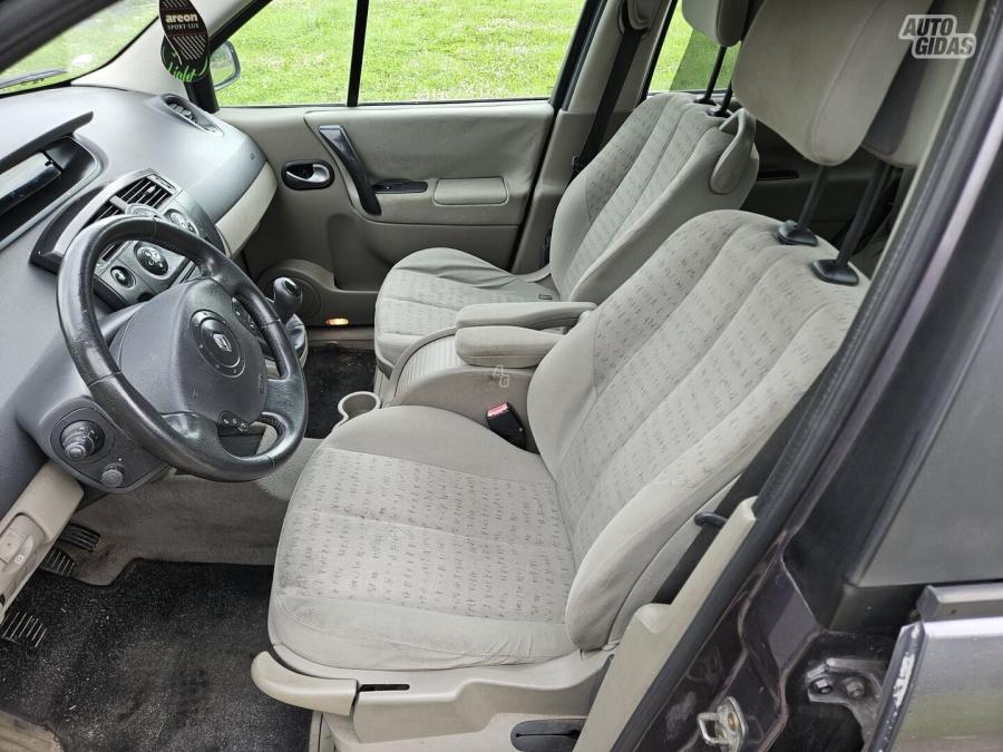 Renault Scenic 2004 in Prienai, with an engine capacity of 1.50 L and mileage of 234 thousand km for 699 €, photo 14 on AUTOMOTO.COM.LV