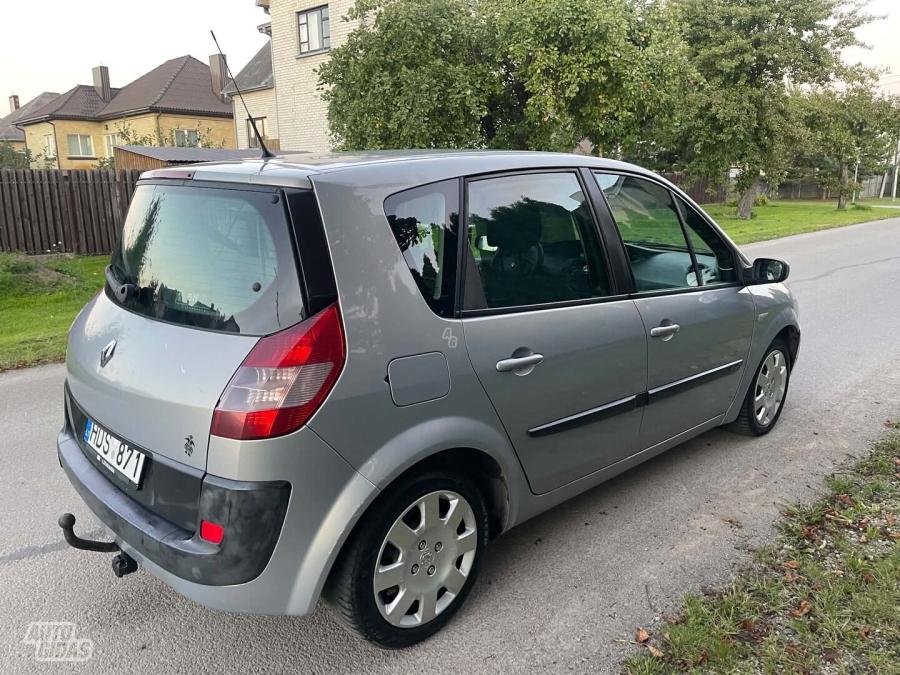 Renault Scenic 2004 Šauļi, ar dzinēja tilpumu 1.90 L un nobraukumu 252 tūkst. km par 900 €, foto 7 vietnē AUTOMOTO.COM.LV