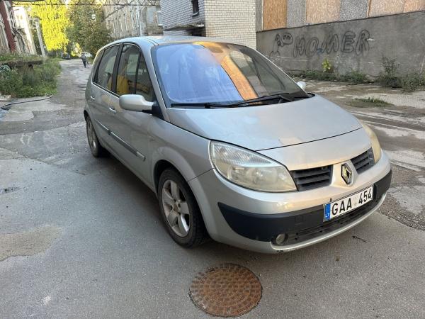 Renault Scenic 2004 in Siauliai on AUTOMOTO.COM.LV Renault Scenic 2004 in Siauliai, with an engine capacity of 1.90 L and mileage of 250 thousand km for 370 €, photo 1 on AUTOMOTO.COM.LV