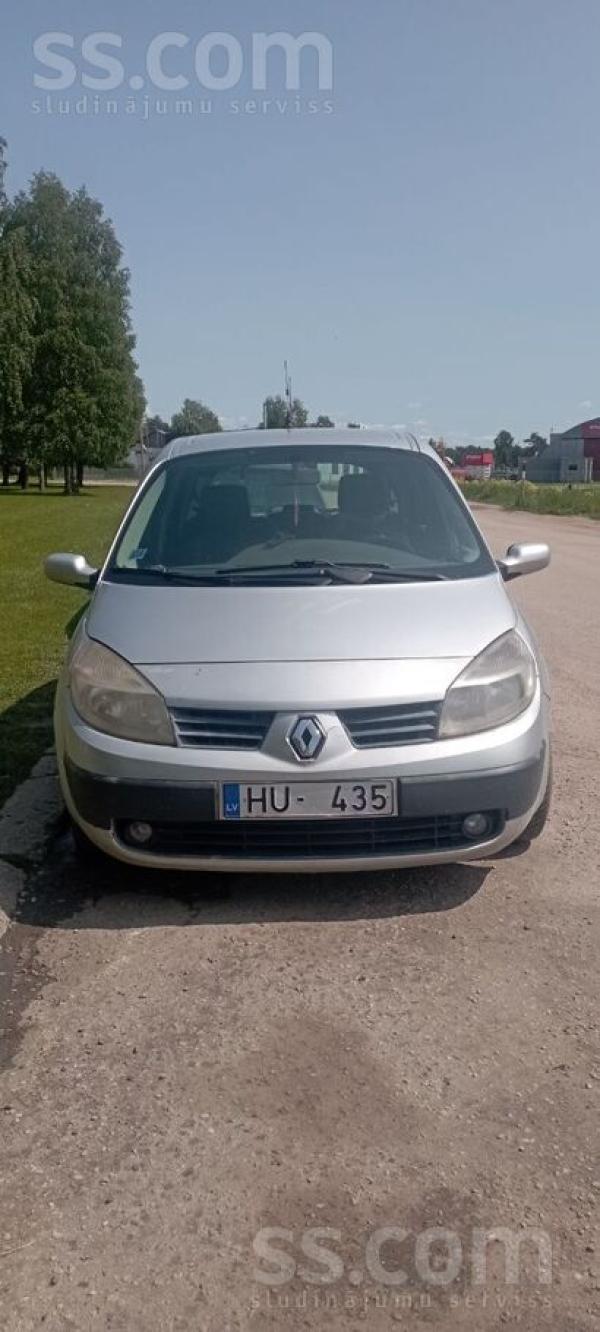 Renault Scenic 2005 Jēkabpils, ar dzinēja tilpumu 1.60 L un nobraukumu 367 tūkst. km par 1100 €, foto 1 vietnē AUTOMOTO.COM.LV
