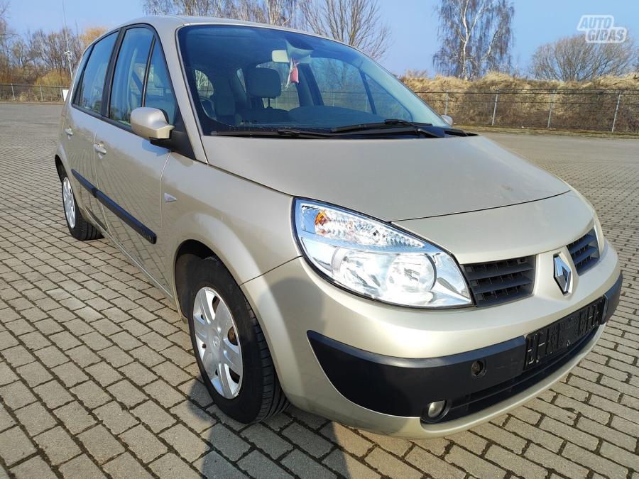 Renault Scenic 2006 Marijampole, ar dzinēja tilpumu 1.60 L un nobraukumu 210 tūkst. km par 1150 €, foto 2 vietnē AUTOMOTO.COM.LV