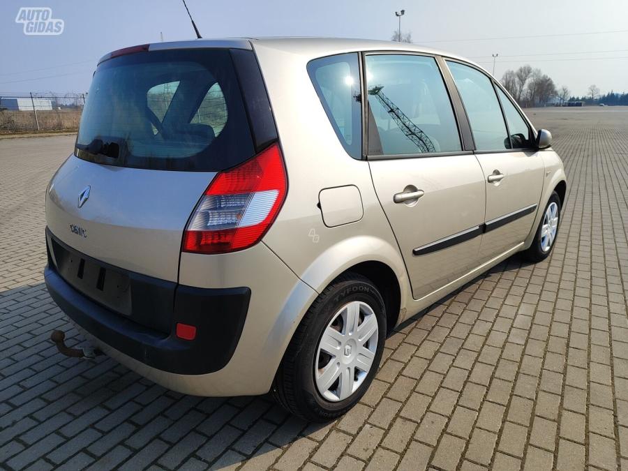 Renault Scenic 2006 Marijampole, ar dzinēja tilpumu 1.60 L un nobraukumu 210 tūkst. km par 1150 €, foto 4 vietnē AUTOMOTO.COM.LV
