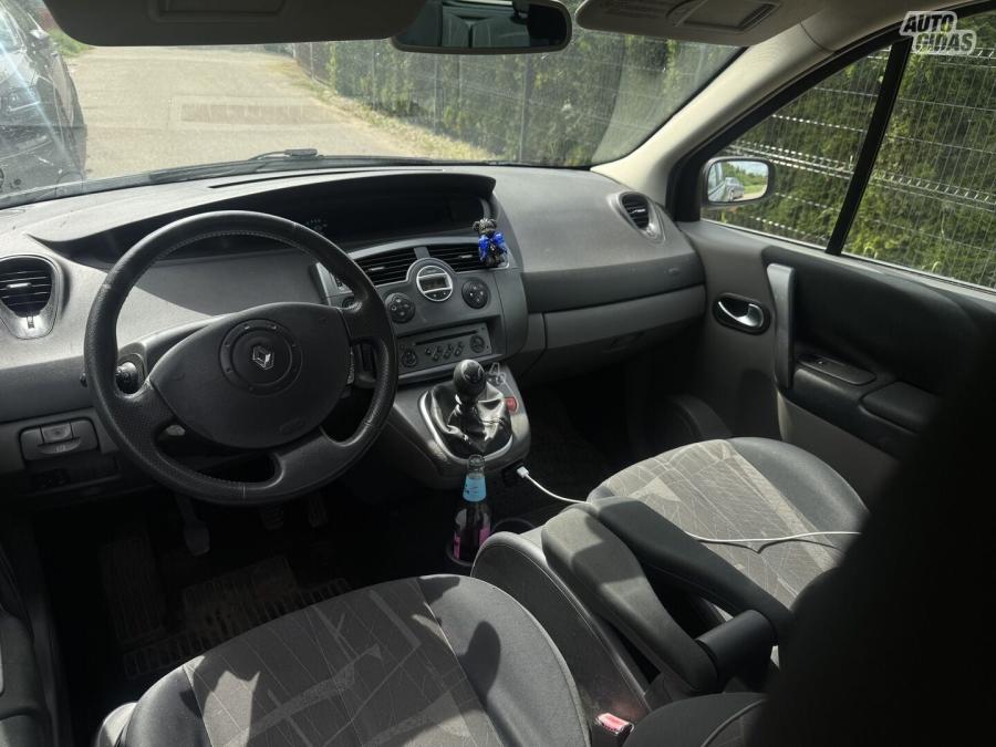 Renault Scenic 2006 in Kaunas, with an engine capacity of 1.90 L and mileage of 200 thousand km for 870 €, photo 6 on AUTOMOTO.COM.LV
