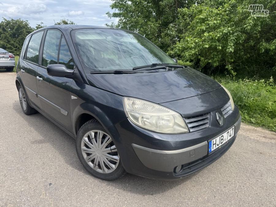 Renault Scenic 2006 in Kaunas, with an engine capacity of 1.90 L and mileage of 200 thousand km for 699 €, photo 8 on AUTOMOTO.COM.LV