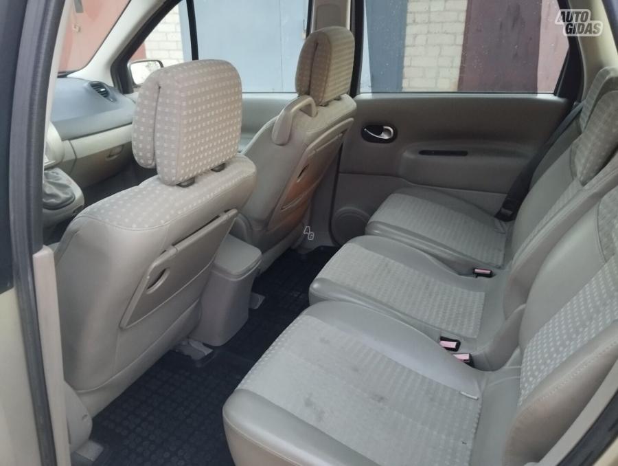 Renault Scenic 2006 Kauņa, ar dzinēja tilpumu 1.90 L un nobraukumu 230 tūkst. km par 1000 €, foto 5 vietnē AUTOMOTO.COM.LV