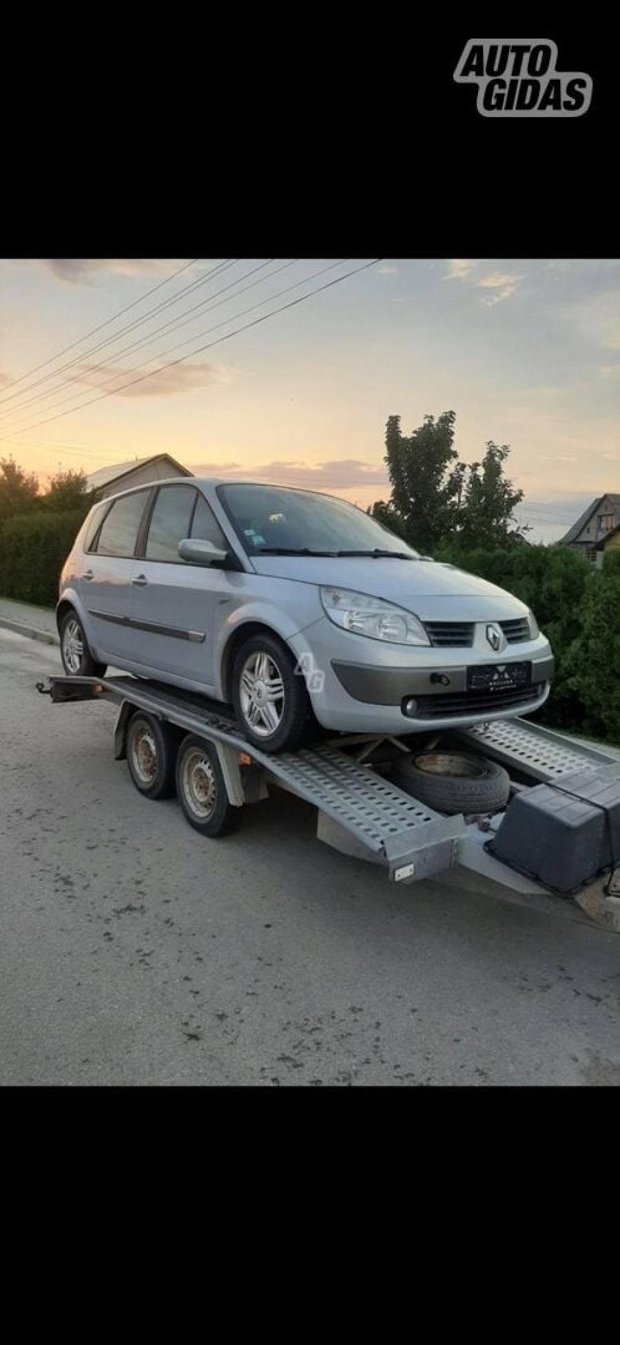 Renault Scenic 2006 Kauņa, ar dzinēja tilpumu 1.90 L un nobraukumu 333 tūkst. km par 480 €, foto 4 vietnē AUTOMOTO.COM.LV