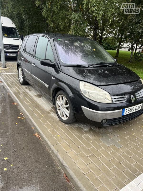 Renault Scenic 2006 in Siauliai on AUTOMOTO.COM.LV Renault Scenic 2006 in Siauliai, with an engine capacity of 1.90 L and mileage of 225 thousand km for 300 €, photo 1 on AUTOMOTO.COM.LV