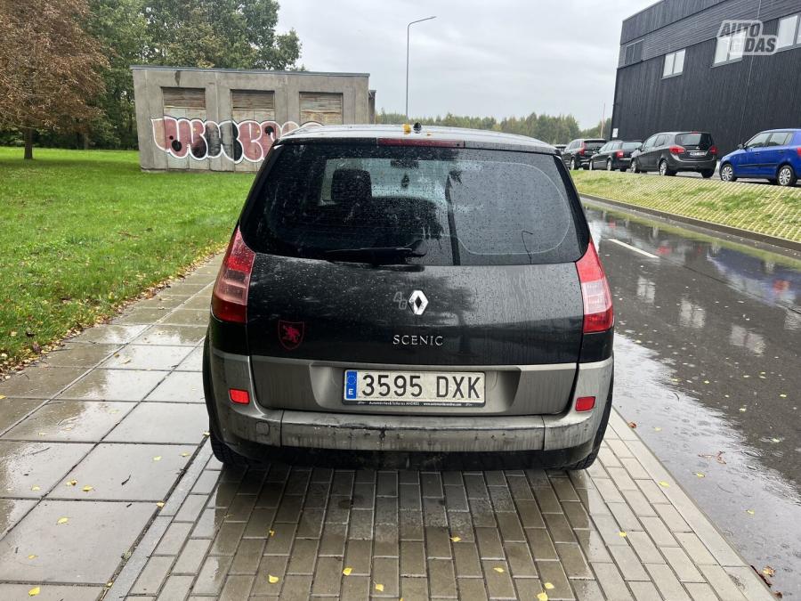 Renault Scenic 2006 Šauļi, ar dzinēja tilpumu 1.90 L un nobraukumu 225 tūkst. km par 300 €, foto 6 vietnē AUTOMOTO.COM.LV