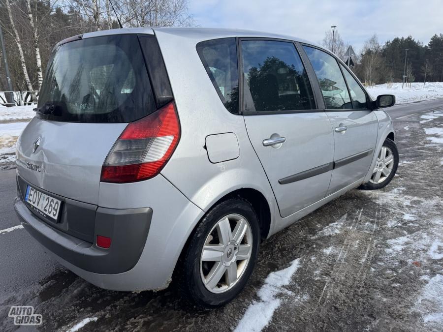 Renault Scenic 2007 in Vilnius, with an engine capacity of 1.90 L and mileage of 120 thousand km for 850 €, photo 6 on AUTOMOTO.COM.LV