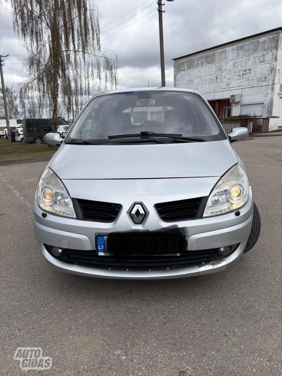 Renault Scenic 2007 Ukmergė, ar dzinēja tilpumu 1.90 L un nobraukumu 265 tūkst. km par 900 €, foto 1 vietnē AUTOMOTO.COM.LV