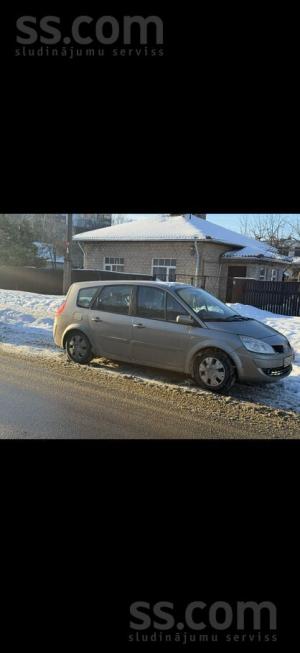 Renault Scenic 2007 in Riga, with an engine capacity of 2.00 L and mileage of 178 thousand km for 500 €, photo 5 on AUTOMOTO.COM.LV