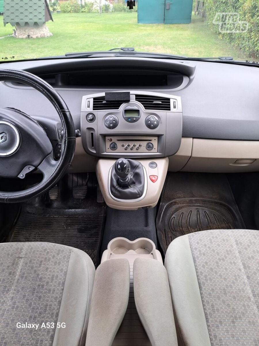 Renault Scenic 2007 in Kaunas, with an engine capacity of 1.50 L and mileage of 248 thousand km for 1250 €, photo 3 on AUTOMOTO.COM.LV
