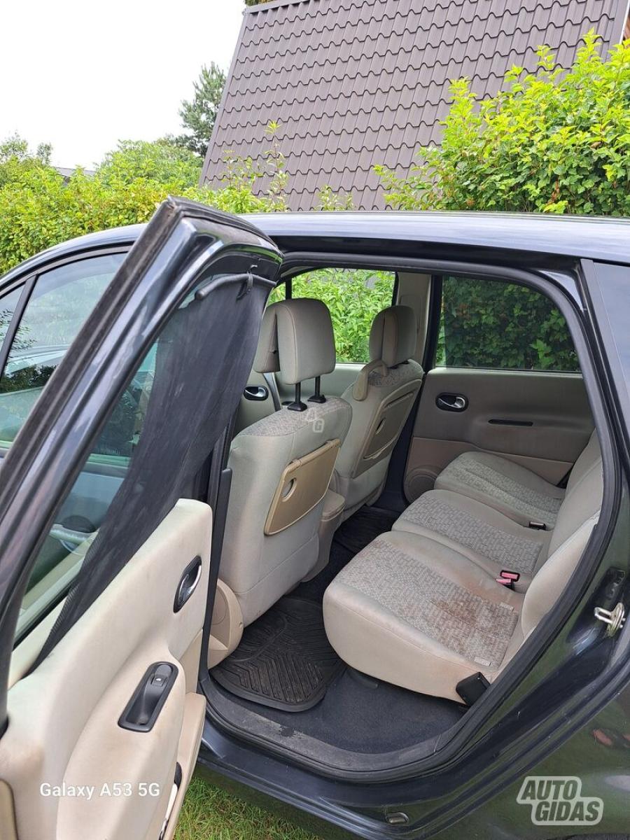 Renault Scenic 2007 in Kaunas, with an engine capacity of 1.50 L and mileage of 248 thousand km for 1250 €, photo 7 on AUTOMOTO.COM.LV