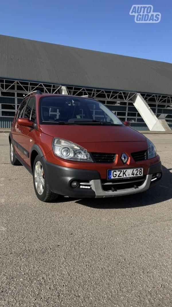 Renault Scenic 2007 Viļņa vietnē Renault Scenic 2007 Viļņa, ar dzinēja tilpumu 1.90 L un nobraukumu 258 tūkst. km par 1500 €, foto 1 vietnē AUTOMOTO.COM.LV
