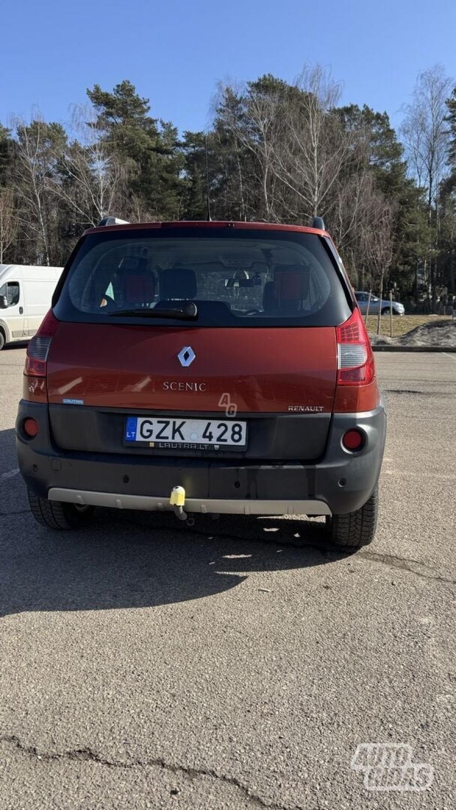 Renault Scenic 2007 in Vilnius, with an engine capacity of 1.90 L and mileage of 258 thousand km for 1500 €, photo 5 on AUTOMOTO.COM.LV
