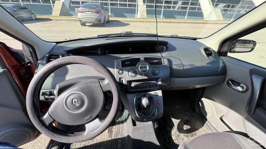 Renault Scenic 2007 in Vilnius, with an engine capacity of 1.90 L and mileage of 258 thousand km for 1500 €, photo 19 on AUTOMOTO.COM.LV