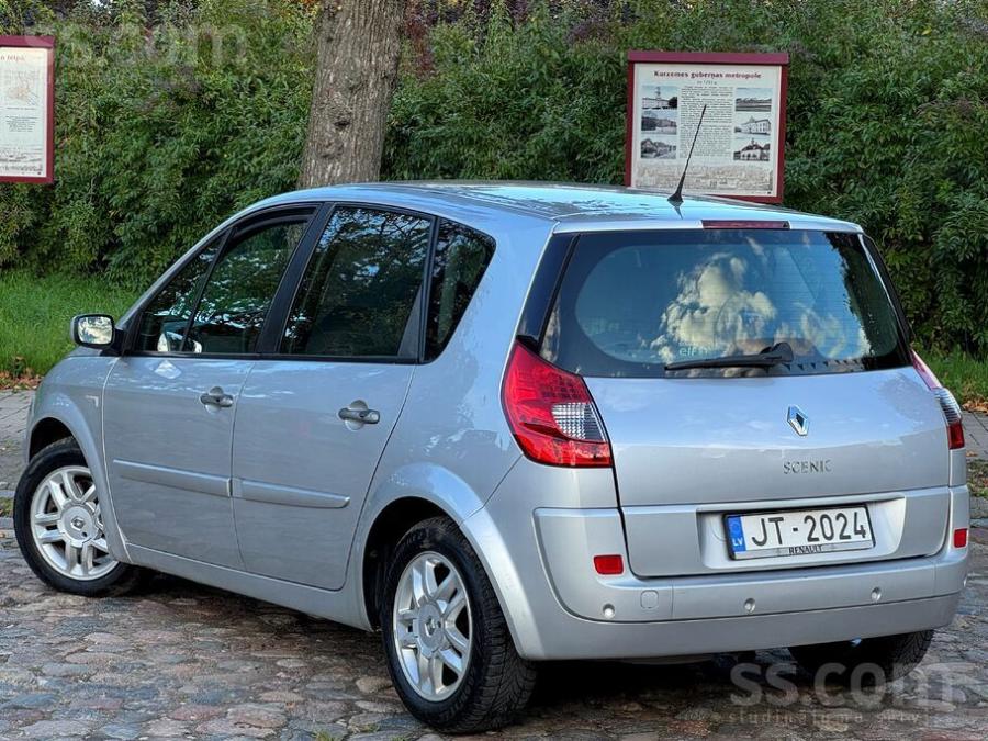 Renault Scenic 2008 Jelgava, ar dzinēja tilpumu 1.90 L un nobraukumu 365 tūkst. km par 1500 €, foto 5 vietnē AUTOMOTO.COM.LV
