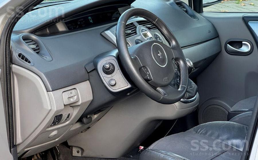 Renault Scenic 2008 Jelgava, ar dzinēja tilpumu 1.90 L un nobraukumu 365 tūkst. km par 1500 €, foto 13 vietnē AUTOMOTO.COM.LV