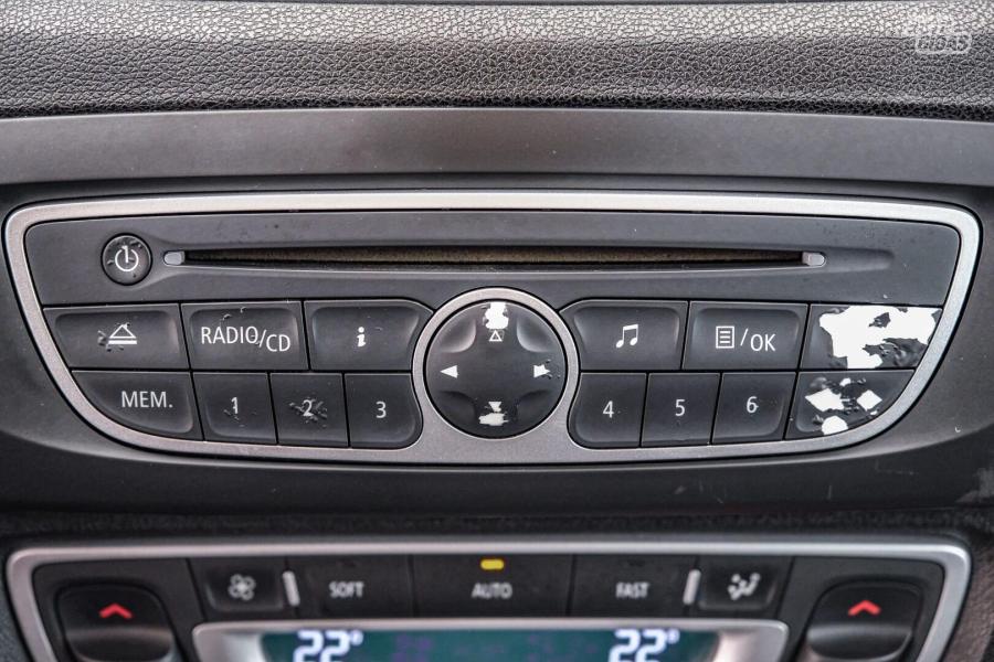 Renault Scenic 2010 in Kaunas, with an engine capacity of 2.00 L and mileage of 235 thousand km for 4790 €, photo 21 on AUTOMOTO.COM.LV