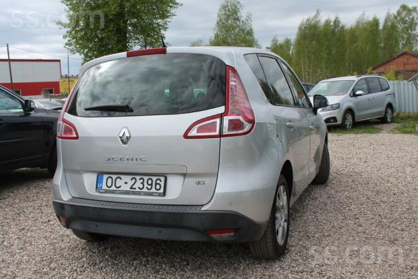 Renault Scenic 2011 in Daugavpils, with an engine capacity of 1.50 L and mileage of 257 thousand km for 3790 €, photo 6 on AUTOMOTO.COM.LV