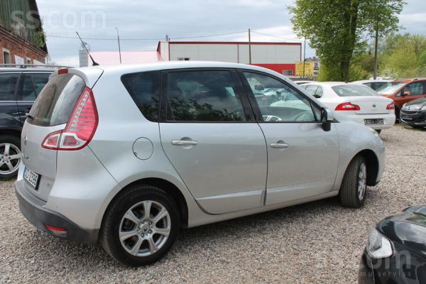 Renault Scenic 2011 in Daugavpils, with an engine capacity of 1.50 L and mileage of 257 thousand km for 3790 €, photo 7 on AUTOMOTO.COM.LV