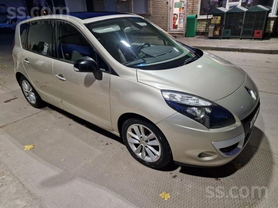 Renault Scenic 2011 in Riga, with an engine capacity of 2.00 L and mileage of 289 thousand km for 4370 €, photo 1 on AUTOMOTO.COM.LV