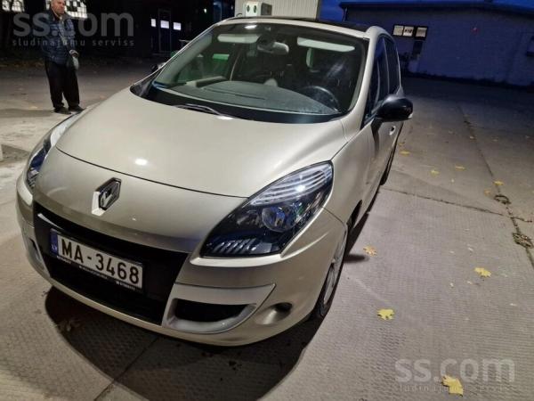 Renault Scenic 2011 Rīga, ar dzinēja tilpumu 2.00 L un nobraukumu 289 tūkst. km par 4370 €, foto 2 vietnē AUTOMOTO.COM.LV