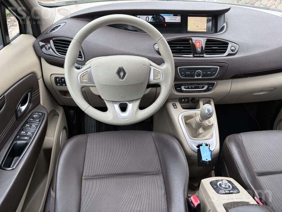 Renault Scenic 2011 Jelgava, ar dzinēja tilpumu 1.60 L un nobraukumu 208 tūkst. km par 3950 €, foto 11 vietnē AUTOMOTO.COM.LV