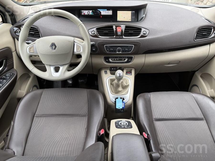 Renault Scenic 2011 Jelgava, ar dzinēja tilpumu 1.60 L un nobraukumu 208 tūkst. km par 3950 €, foto 13 vietnē AUTOMOTO.COM.LV