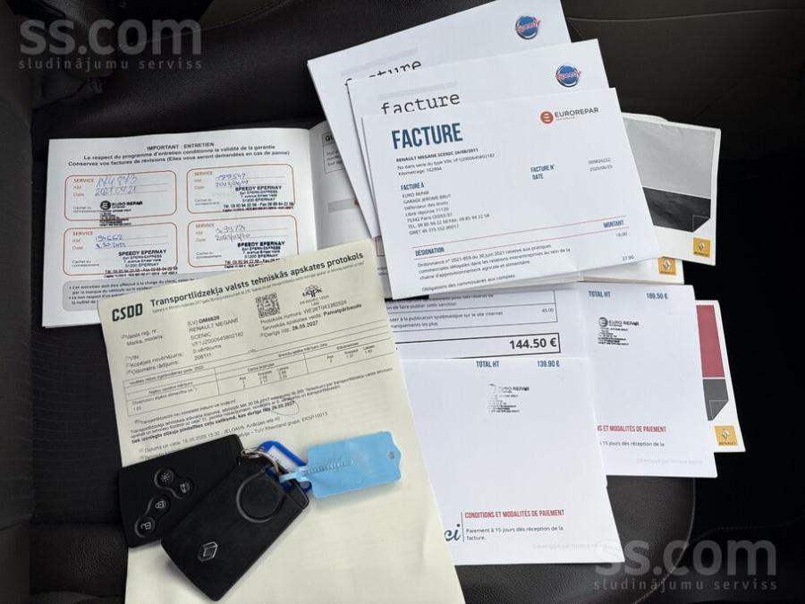 Renault Scenic 2011 Jelgava, ar dzinēja tilpumu 1.60 L un nobraukumu 208 tūkst. km par 3950 €, foto 19 vietnē AUTOMOTO.COM.LV