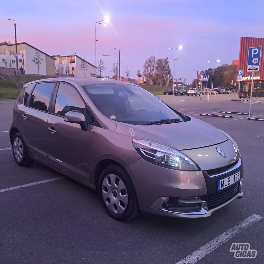 Renault Scenic 2012 Viļņa, ar dzinēja tilpumu 1.60 L un nobraukumu 234 tūkst. km par 3900 €, foto 11 vietnē AUTOMOTO.COM.LV