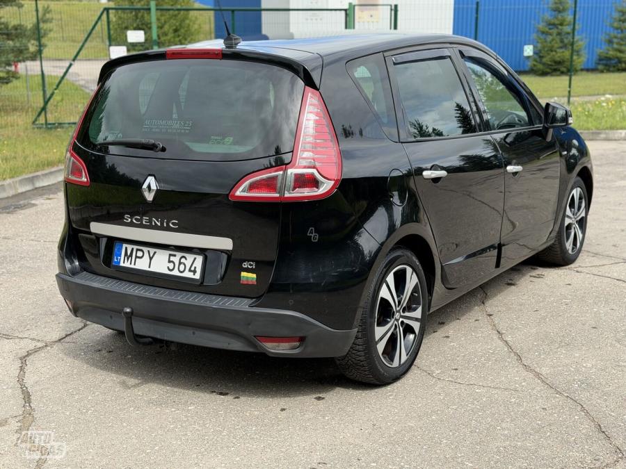 Renault Scenic 2012 Šauļi, ar dzinēja tilpumu 1.60 L un nobraukumu 172 tūkst. km par 2850 €, foto 7 vietnē AUTOMOTO.COM.LV