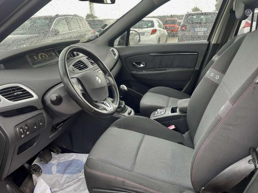 Renault Scenic 2013 Tauragė, ar dzinēja tilpumu 1.46 L un nobraukumu 210 tūkst. km par 2950 €, foto 5 vietnē AUTOMOTO.COM.LV