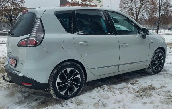 Renault Scenic 2014 in Vilnius, with an engine capacity of 1.20 L and mileage of 125 thousand km for 4900 €, photo 8 on AUTOMOTO.COM.LV