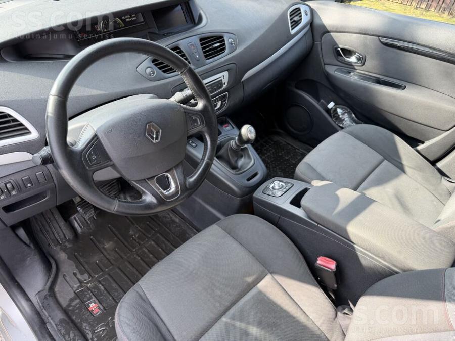 Renault Scenic 2014 in Riga, with an engine capacity of 1.50 L and mileage of 363 thousand km for 1900 €, photo 12 on AUTOMOTO.COM.LV