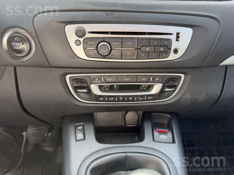 Renault Scenic 2014 in Riga, with an engine capacity of 1.50 L and mileage of 363 thousand km for 1900 €, photo 14 on AUTOMOTO.COM.LV