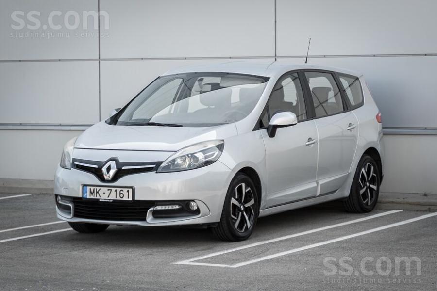 Renault Scenic 2014 in Riga, with an engine capacity of 1.50 L and mileage of 266 thousand km for 3850 €, photo 1 on AUTOMOTO.COM.LV