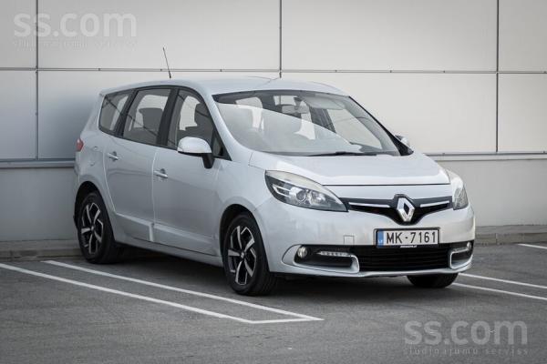Renault Scenic 2014 Rīga, ar dzinēja tilpumu 1.50 L un nobraukumu 266 tūkst. km par 3850 €, foto 3 vietnē AUTOMOTO.COM.LV