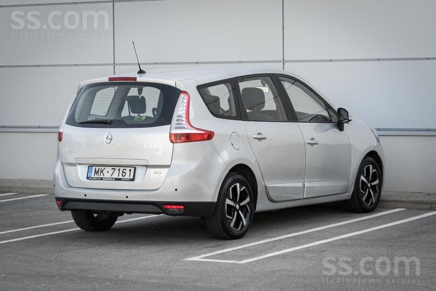 Renault Scenic 2014 in Riga, with an engine capacity of 1.50 L and mileage of 266 thousand km for 3850 €, photo 5 on AUTOMOTO.COM.LV