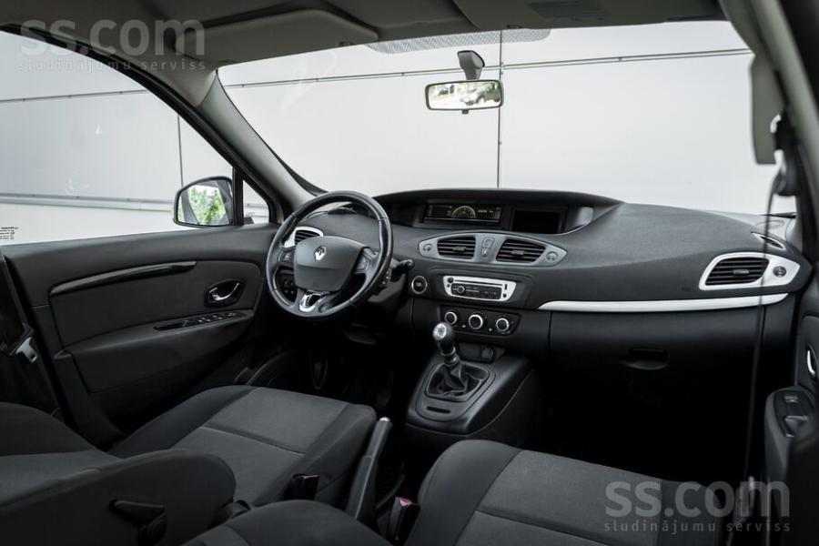 Renault Scenic 2014 in Riga, with an engine capacity of 1.50 L and mileage of 266 thousand km for 3850 €, photo 14 on AUTOMOTO.COM.LV
