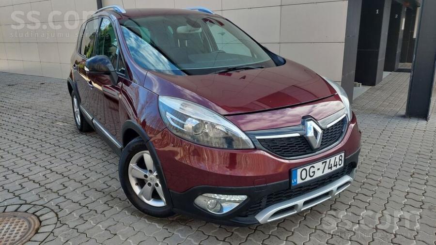 Renault Scenic 2014 Rīga, ar dzinēja tilpumu 1.60 L un nobraukumu 272 tūkst. km par 4500 €, foto 1 vietnē AUTOMOTO.COM.LV
