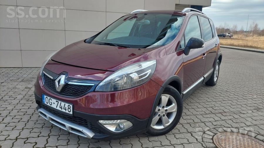 Renault Scenic 2014 Rīga, ar dzinēja tilpumu 1.60 L un nobraukumu 272 tūkst. km par 4500 €, foto 3 vietnē AUTOMOTO.COM.LV