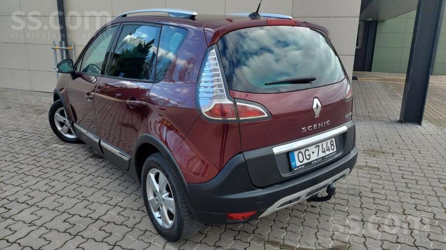Renault Scenic 2014 Rīga, ar dzinēja tilpumu 1.60 L un nobraukumu 272 tūkst. km par 4500 €, foto 7 vietnē AUTOMOTO.COM.LV