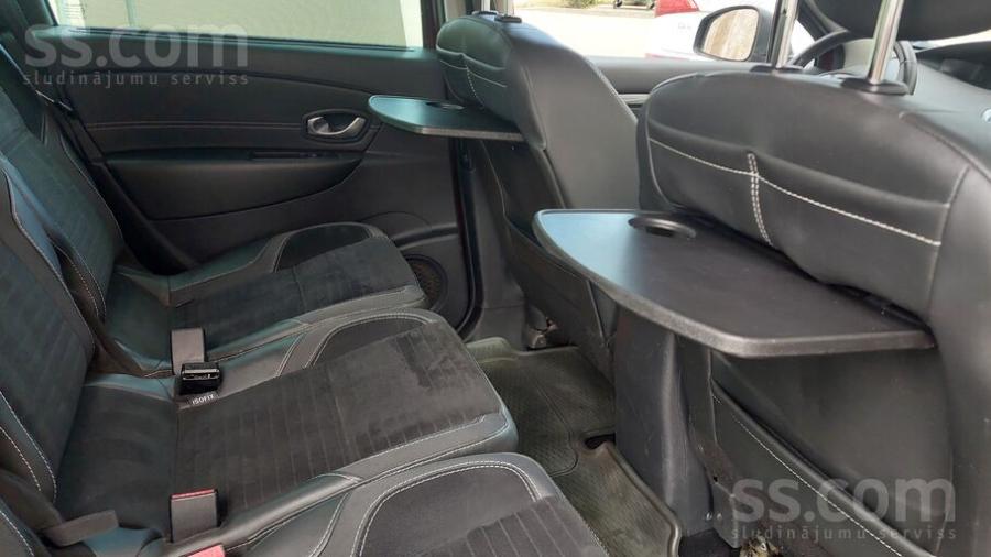 Renault Scenic 2014 Rīga, ar dzinēja tilpumu 1.60 L un nobraukumu 272 tūkst. km par 4500 €, foto 9 vietnē AUTOMOTO.COM.LV