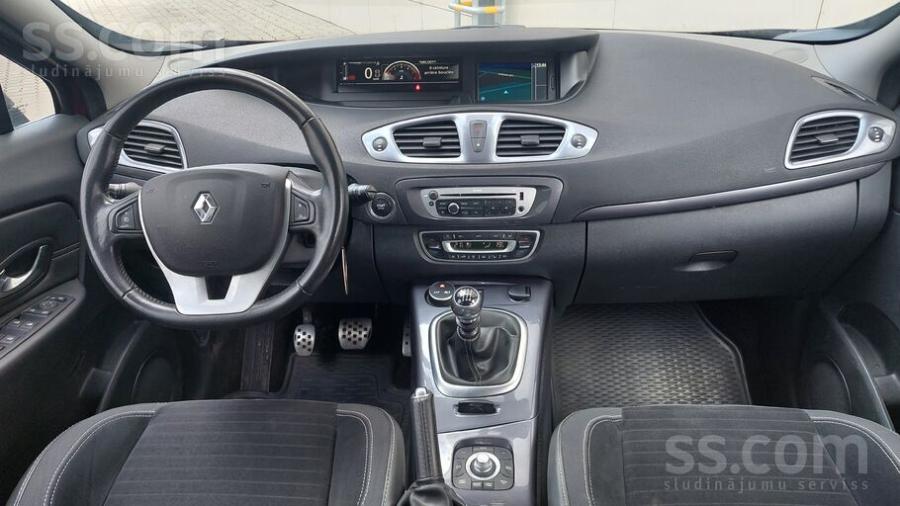 Renault Scenic 2014 Rīga, ar dzinēja tilpumu 1.60 L un nobraukumu 272 tūkst. km par 4500 €, foto 20 vietnē AUTOMOTO.COM.LV