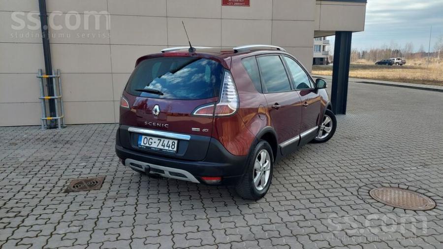 Renault Scenic 2014 Rīga, ar dzinēja tilpumu 1.60 L un nobraukumu 272 tūkst. km par 4500 €, foto 22 vietnē AUTOMOTO.COM.LV