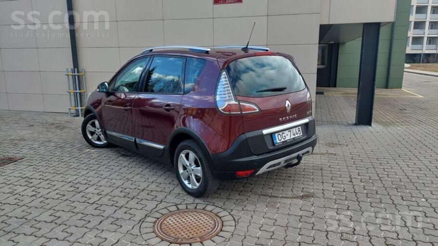 Renault Scenic 2014 Rīga, ar dzinēja tilpumu 1.60 L un nobraukumu 272 tūkst. km par 4500 €, foto 23 vietnē AUTOMOTO.COM.LV