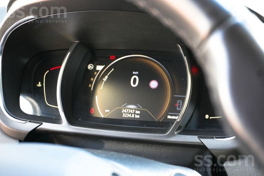 Renault Scenic 2017 Rīga, ar dzinēja tilpumu 1.60 L un nobraukumu 247 tūkst. km par 8890 €, foto 18 vietnē AUTOMOTO.COM.LV