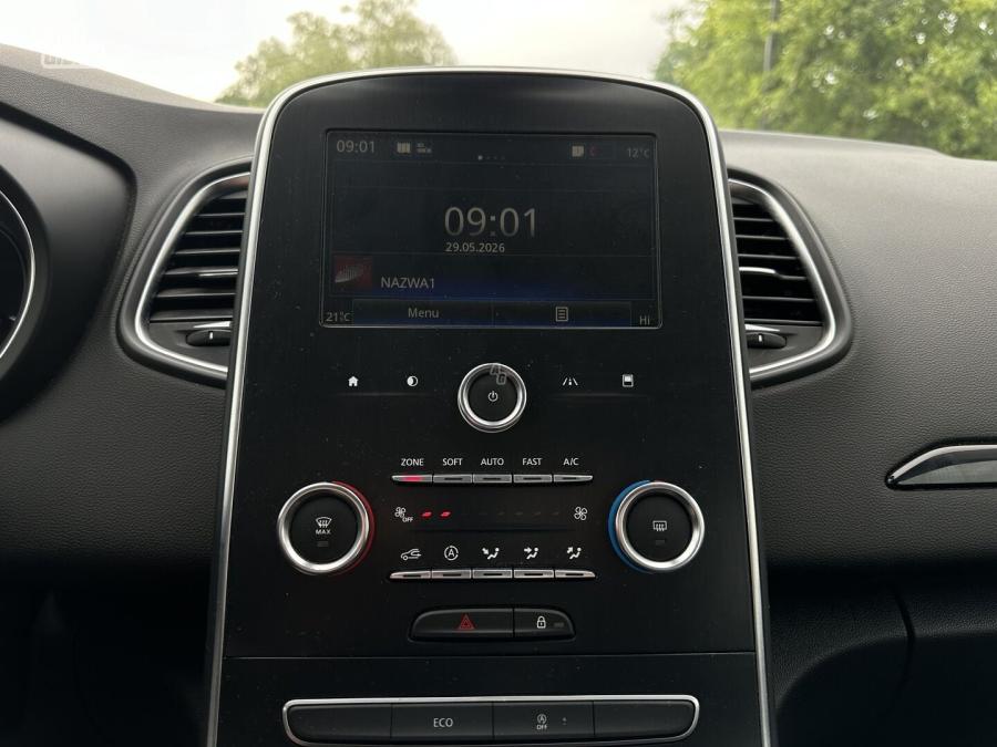 Renault Scenic 2020 Tauragė, ar dzinēja tilpumu 1.70 L un nobraukumu 103 tūkst. km par 7600 €, foto 15 vietnē AUTOMOTO.COM.LV